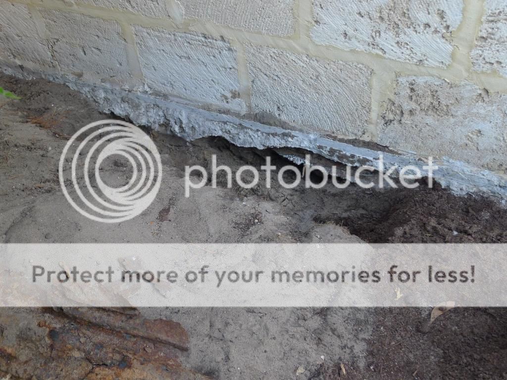 Limestone wall footings issue - Gardening discussion